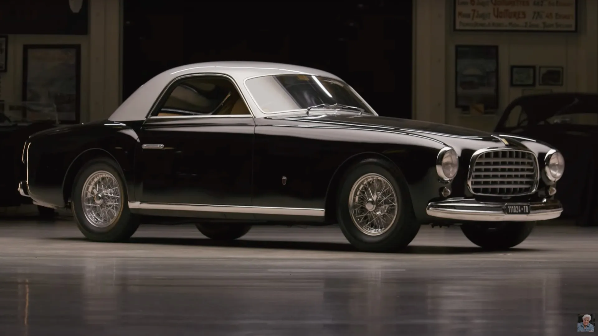 Jay Leno drives family heirloom 1951 Ferrari 212 Inter