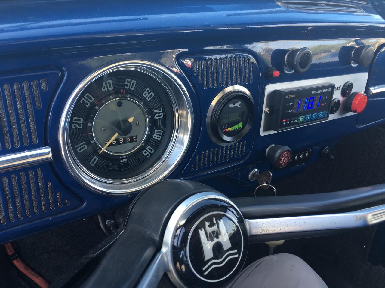 1967 Volkswagen Beetle 'eBug' electric car first drive