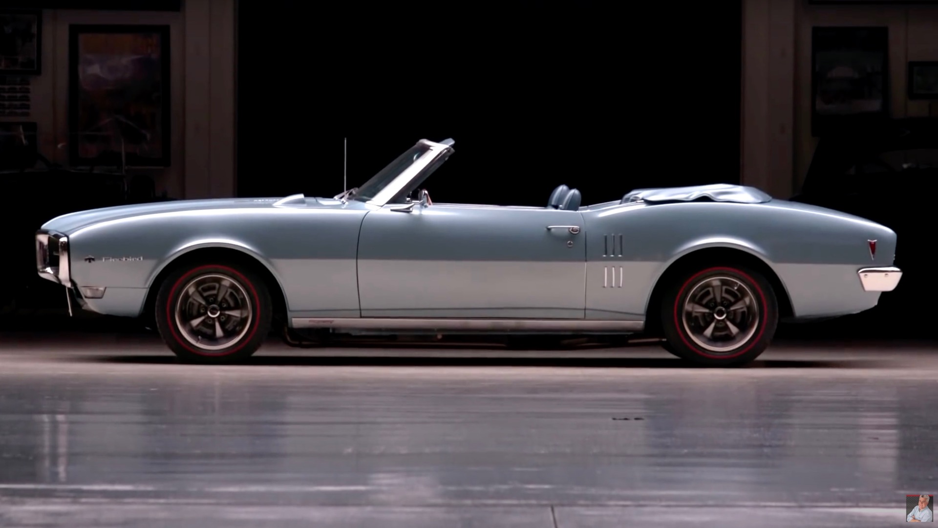Jay Leno shows off his rare 6-cylinder 1968 Pontiac Firebird Sprint