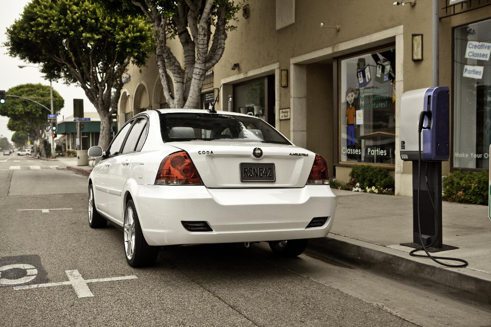 Exclusive: 2011 Coda Sedan Electric Car - Production Photos!