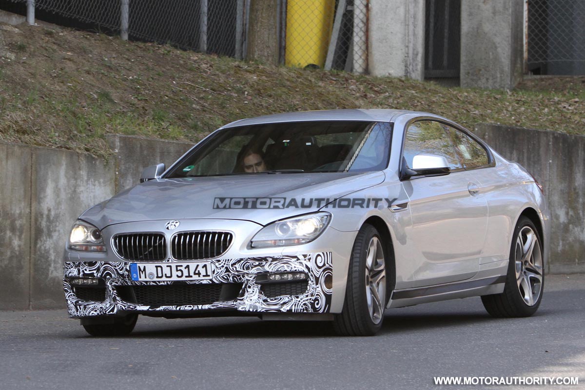 Spy Shots: 2012 BMW 6-Series Coupe M Sports Package