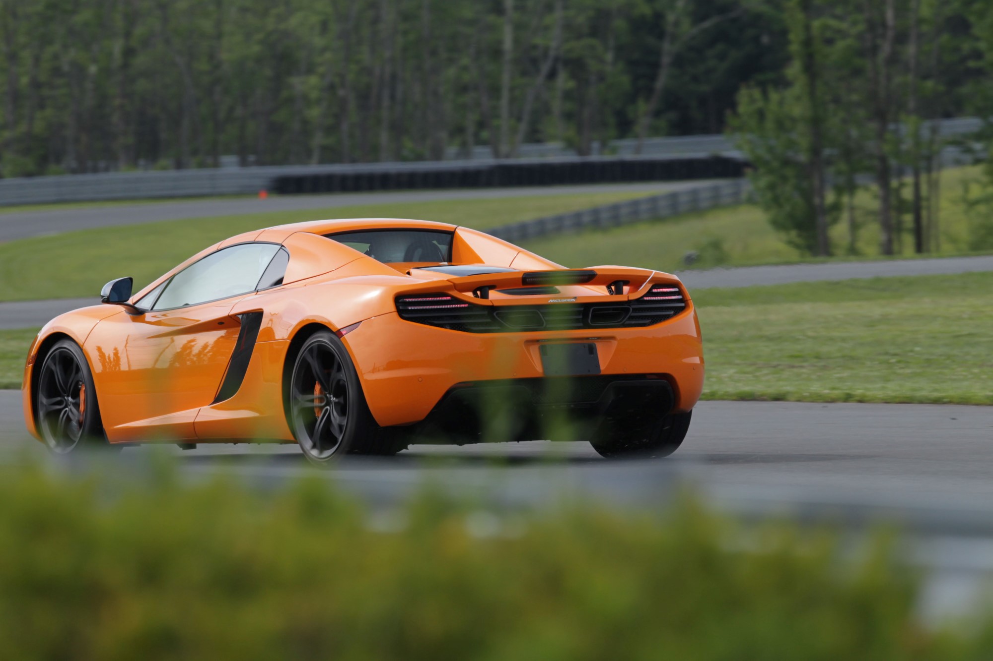 2013 McLaren MP4-12C Spider: Track Day