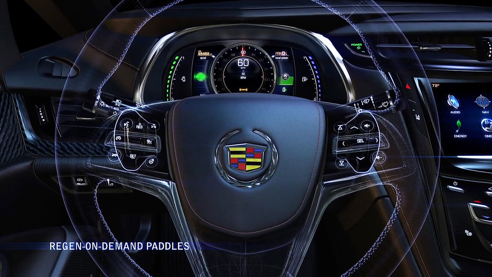Cadillac Demonstrates ELR’s Regen On Demand Paddle Shifters: Video