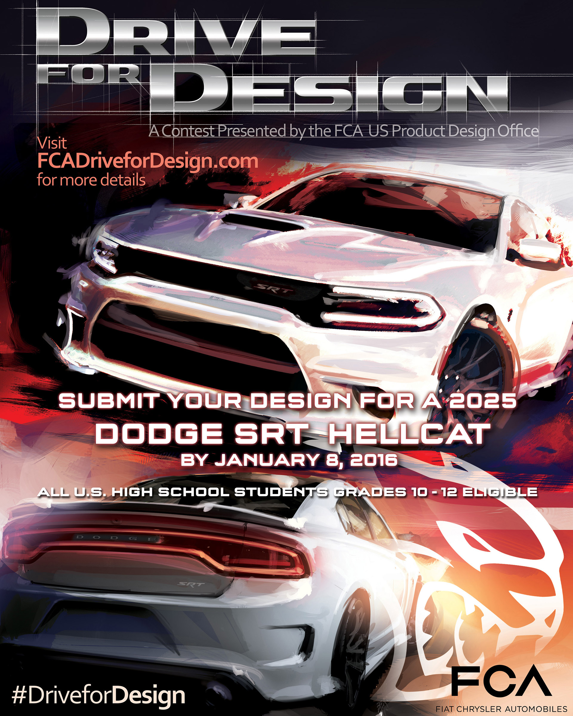 Dodge Asks Students To Design The SRT Hellcat Of 2025