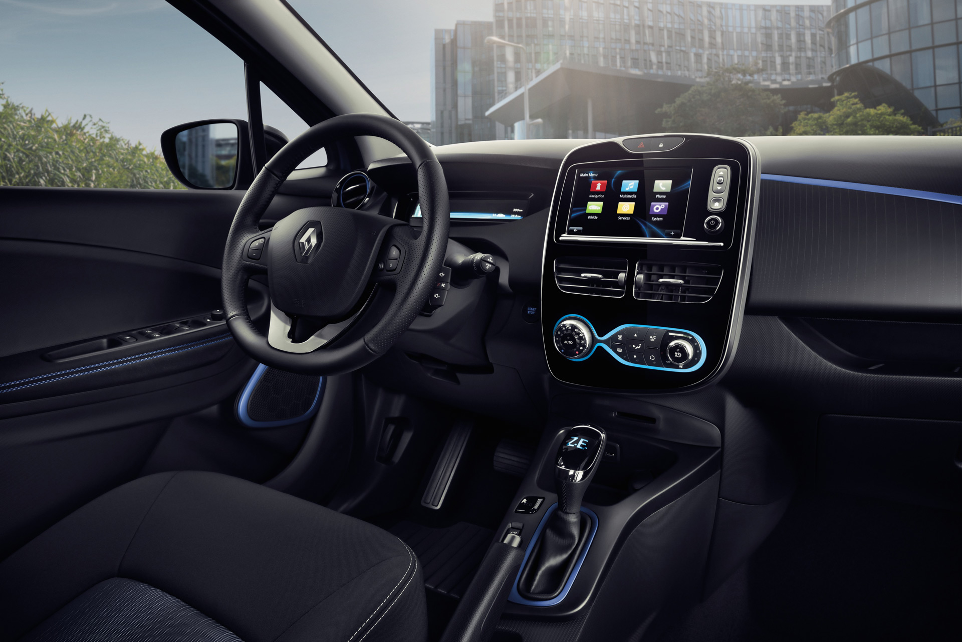 2017 Renault Zoe electric car: larger battery doubles range