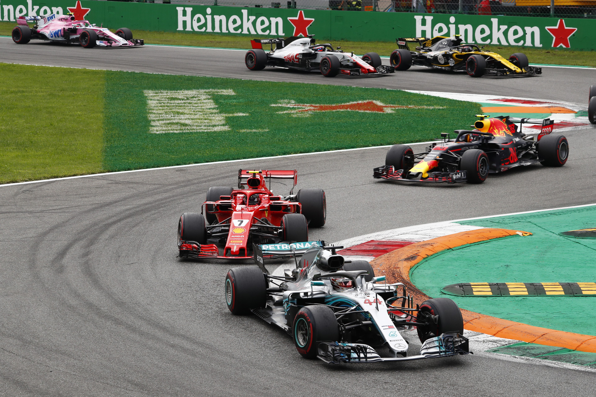 Mercedes rains on Ferrari parade at Formula 1 Italian Grand Prix
