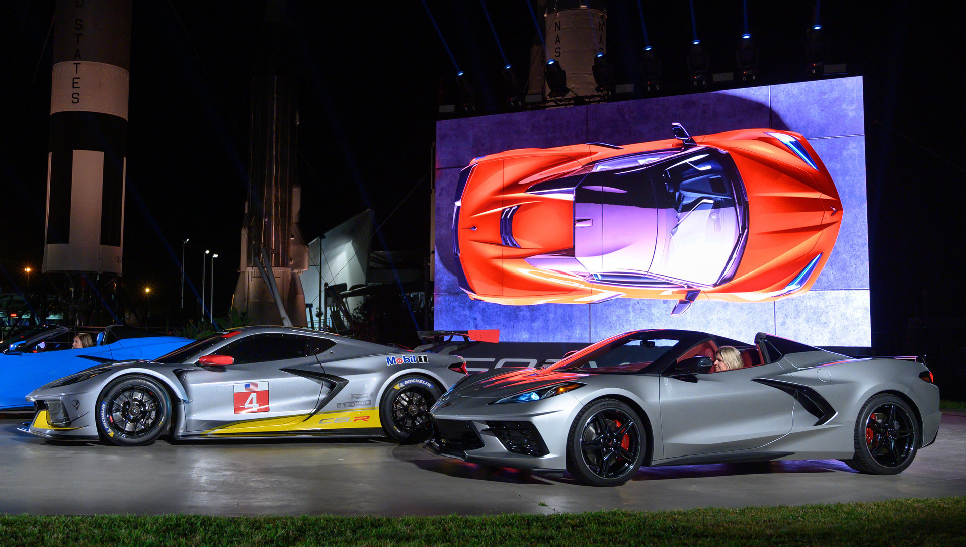 2020 Chevrolet Corvette C8.R race car ready to roar