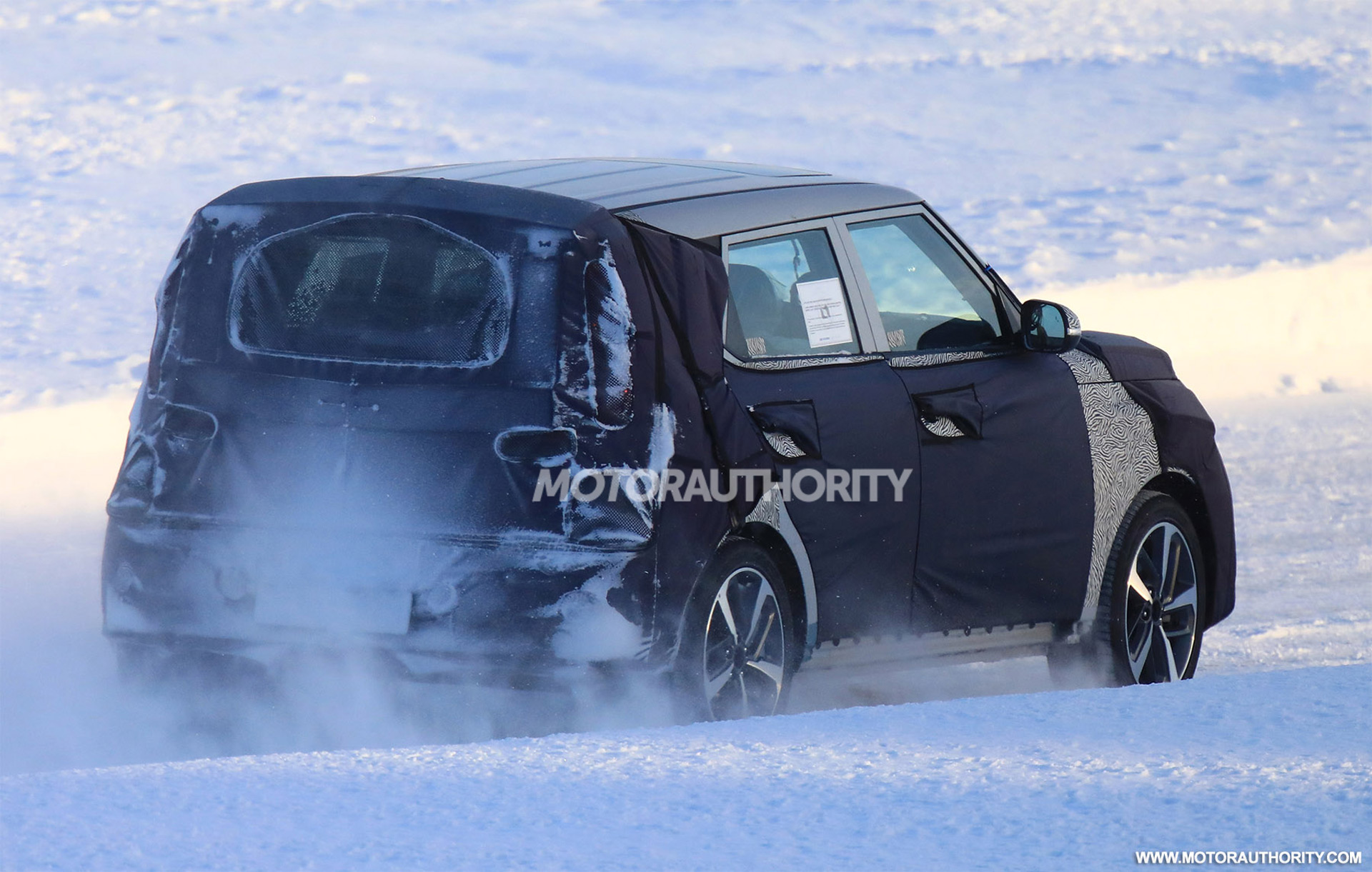 2020 Kia Soul spy shots