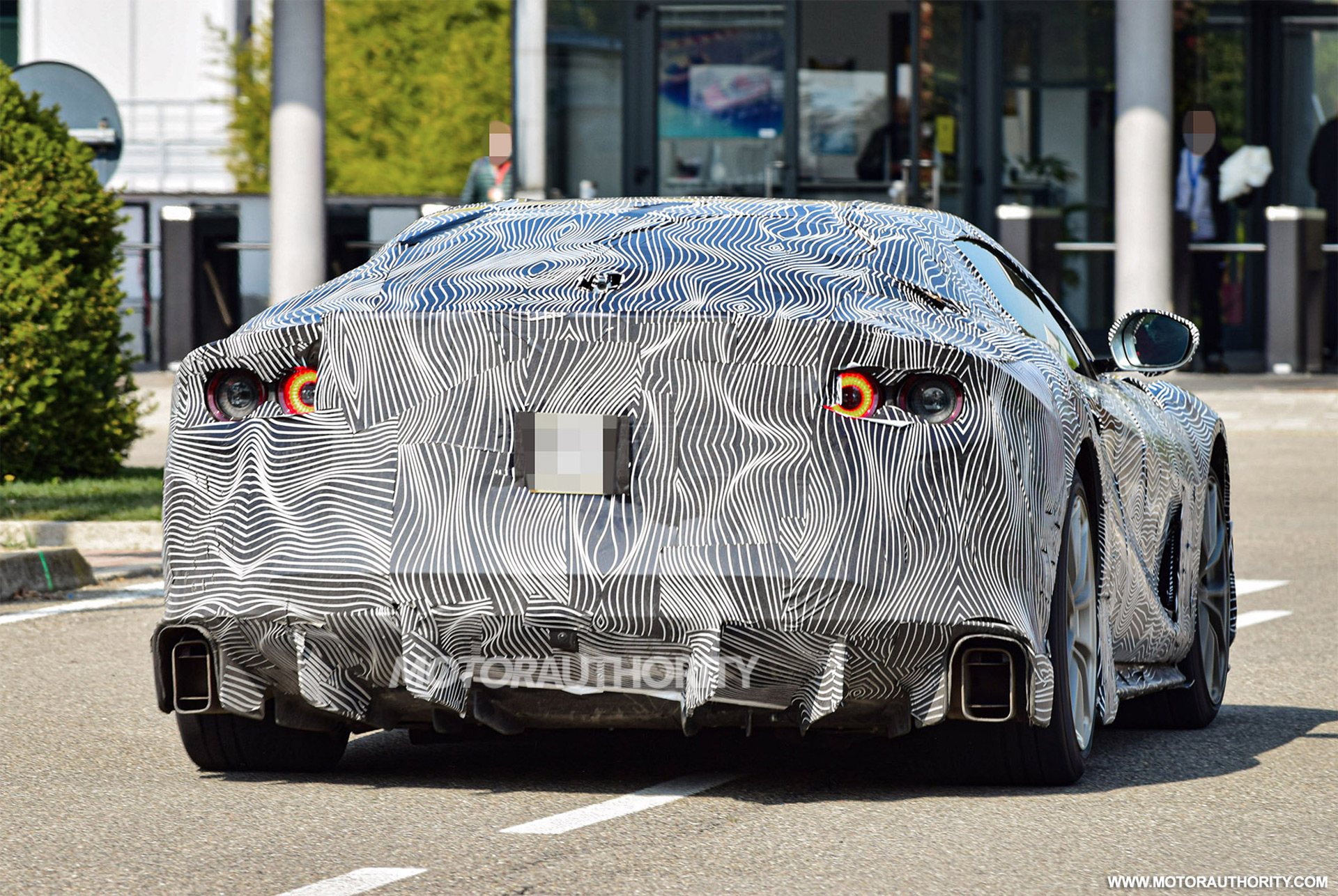2022 Ferrari 812 GTO (Versione Speciale) spy shots: 812's swan song ...