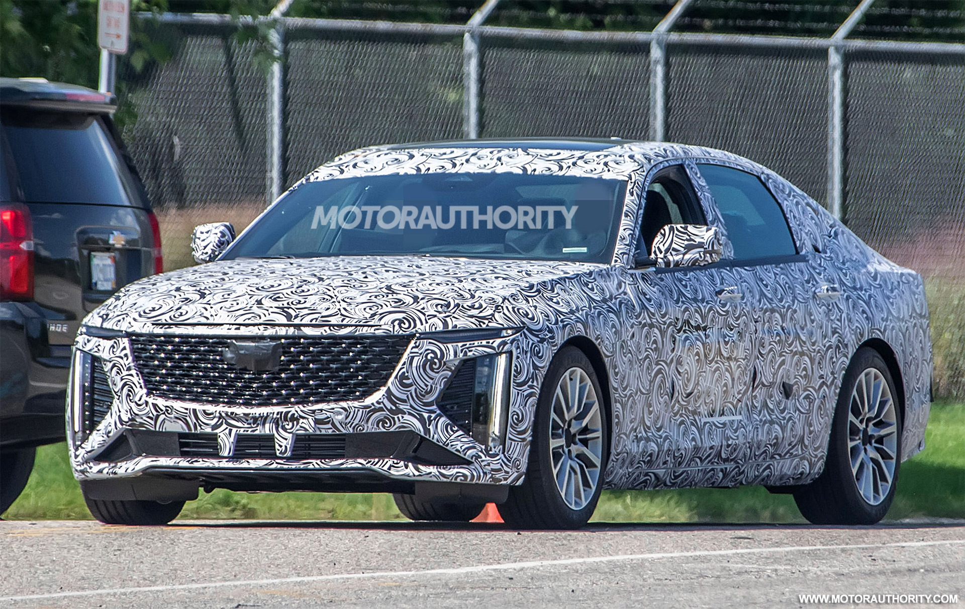 2023 Cadillac CT6 Spy Shots Redesign Planned For Full size Sedan