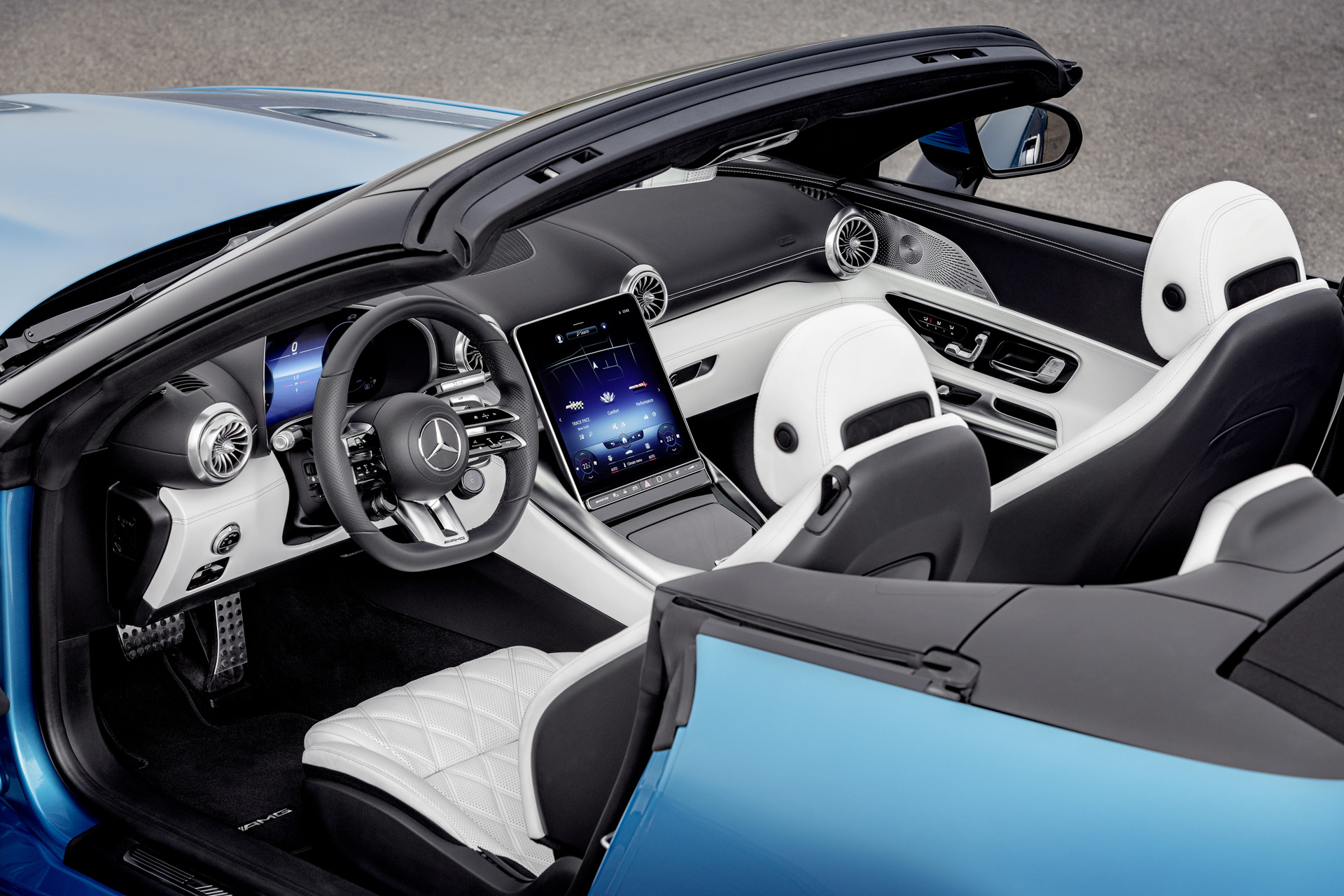 2023 Mercedes-Benz AMG SL 43 packs turbo-4, $111,050 price tag