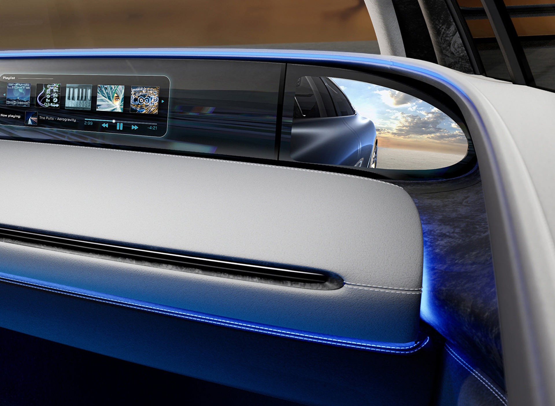 Aehra reveals interior of its wild electric SUV