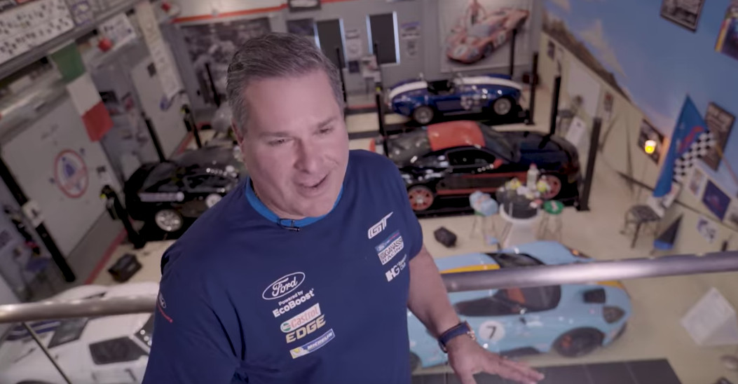 Angelo Paletta worships at the altar of Ford in his own Car Cathedral