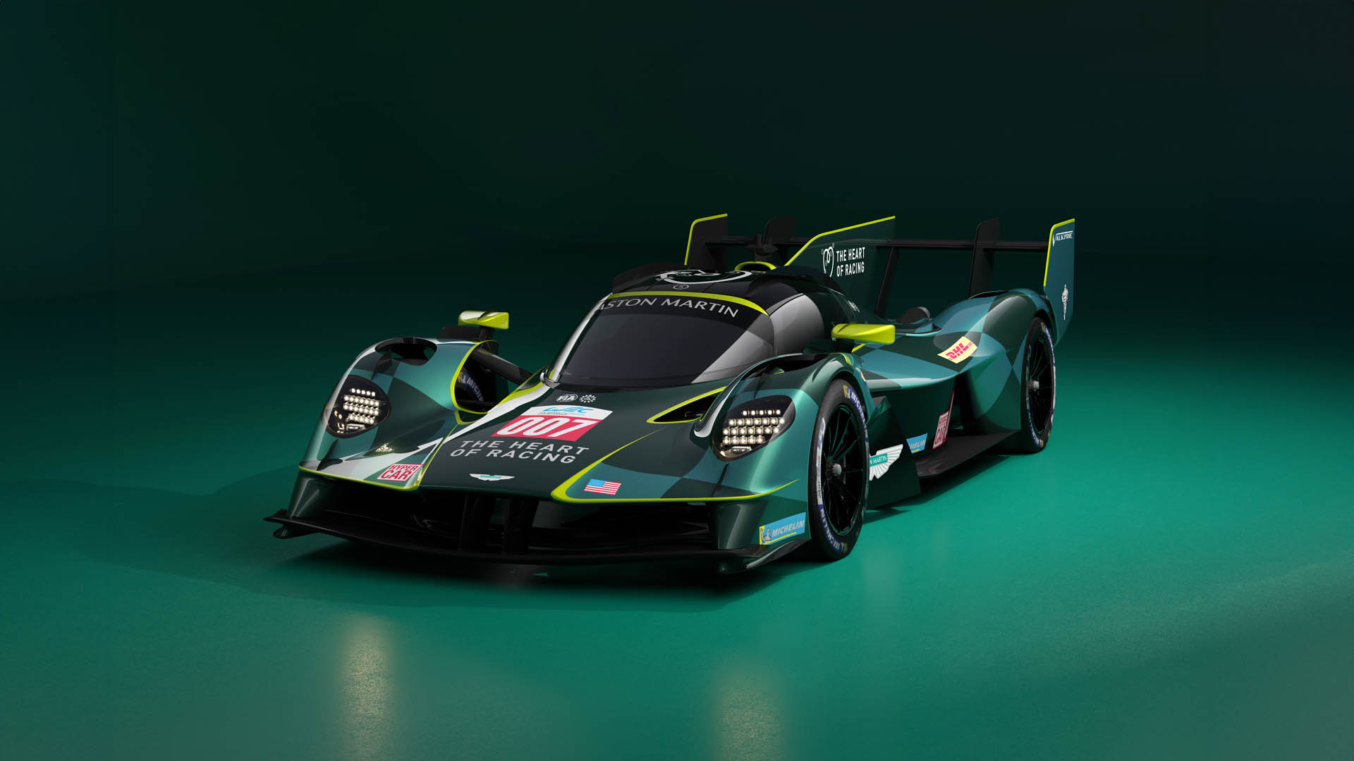 Aston Martin Valkyrie LMH race car's V-12 screams at 2025 WEC Prologue
