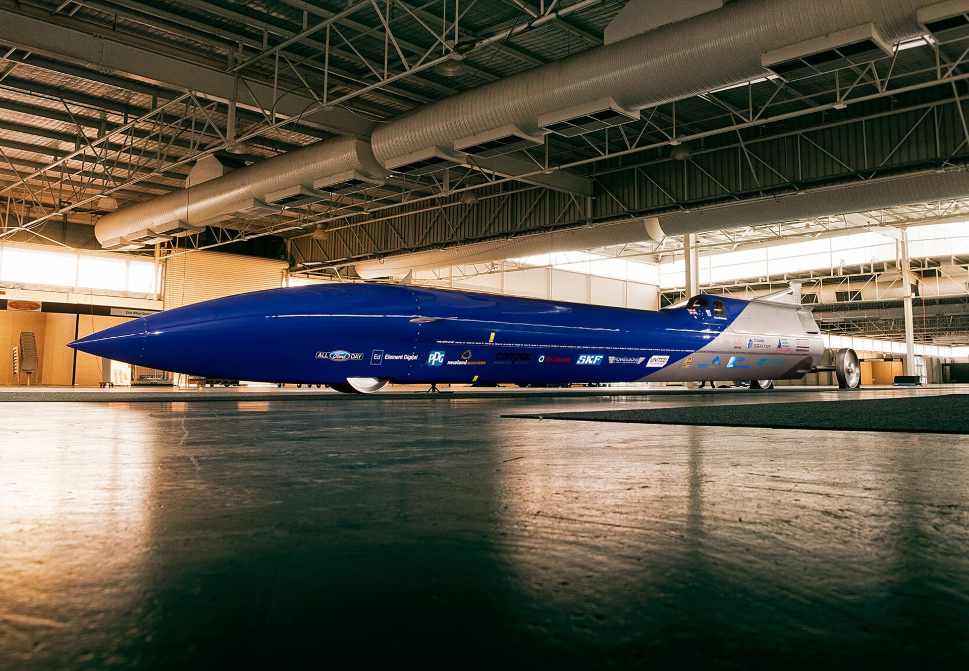 There's another team aiming to break the world land speed record