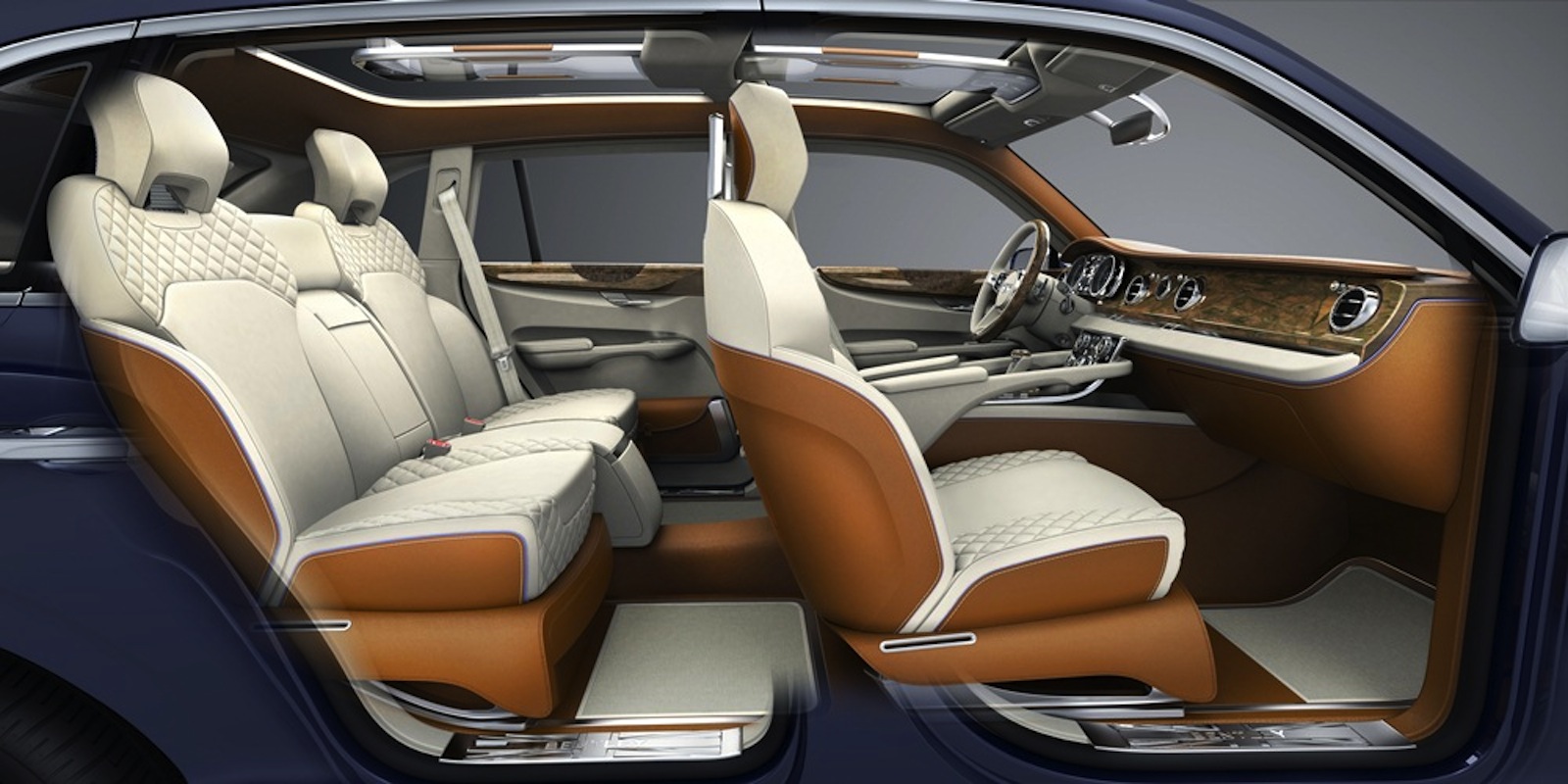Bentley EXP 9 F Concept For Plug-In Hybrid SUV: Geneva Motor Show