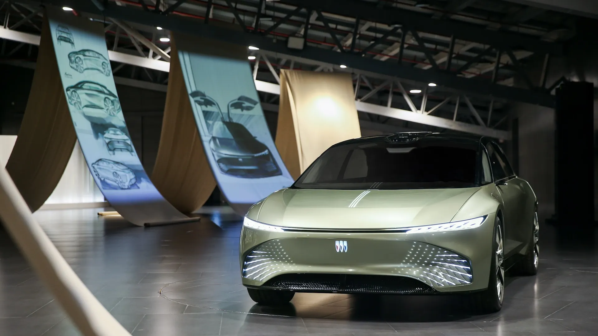 GM's Buick Proxima EV concept for China is a gullwing flagship