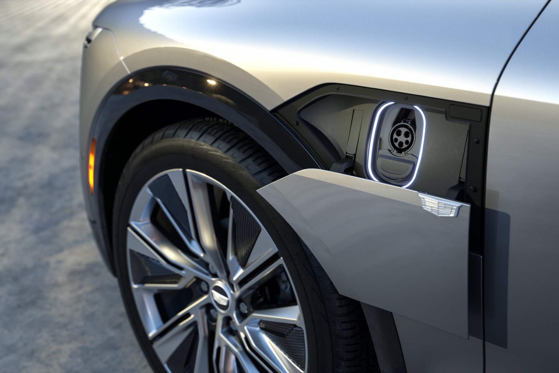 GMC Hummer EV and Cadillac Lyriq will offer "one-click" charging on ...