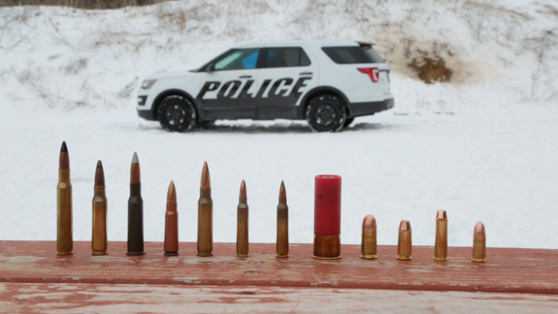 Ford police cars offer protection against armor-piercing bullets
