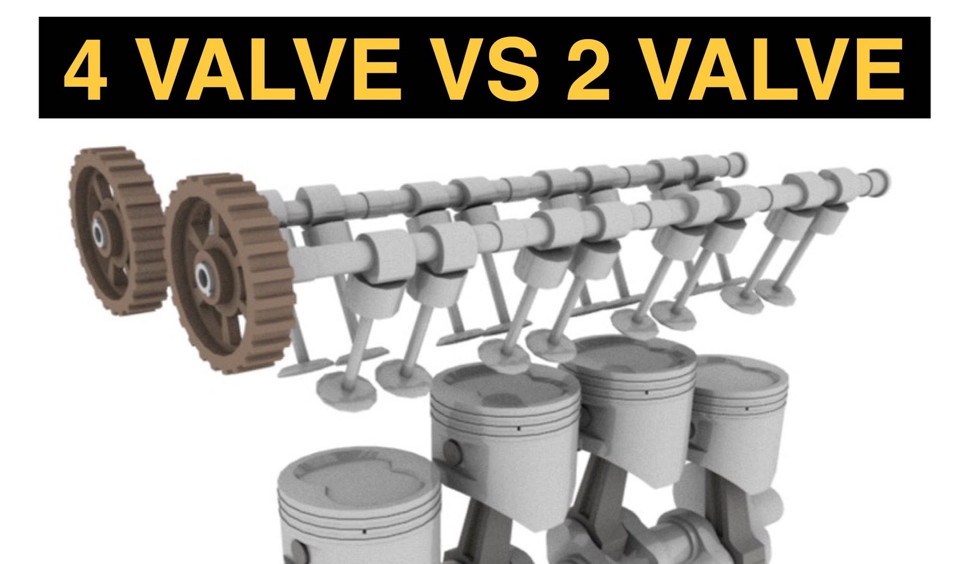 How It Works Four valve Versus Two valve Engines