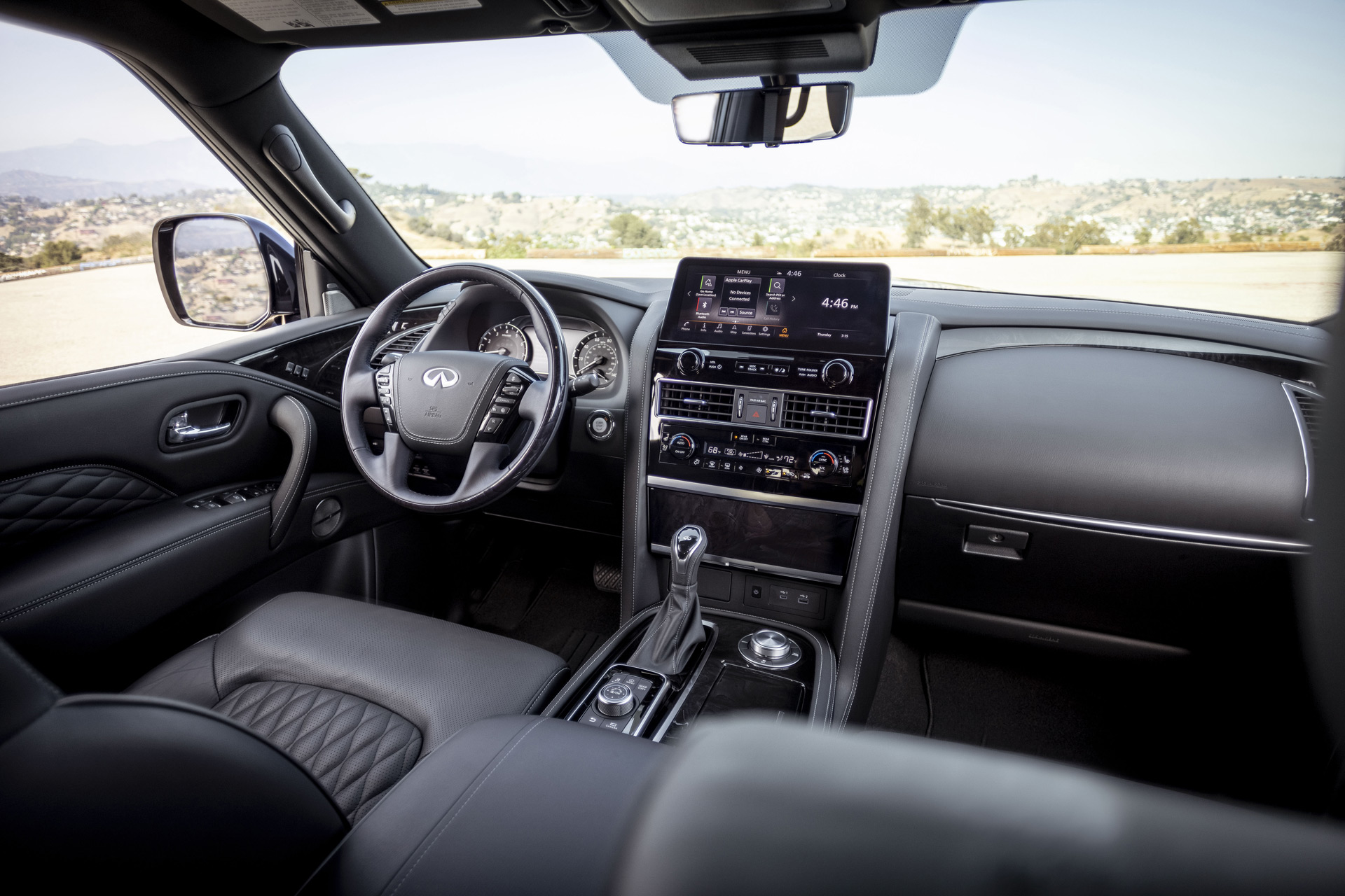 Preview: 2022 Infiniti QX80 arrives with new infotainment screen for ...