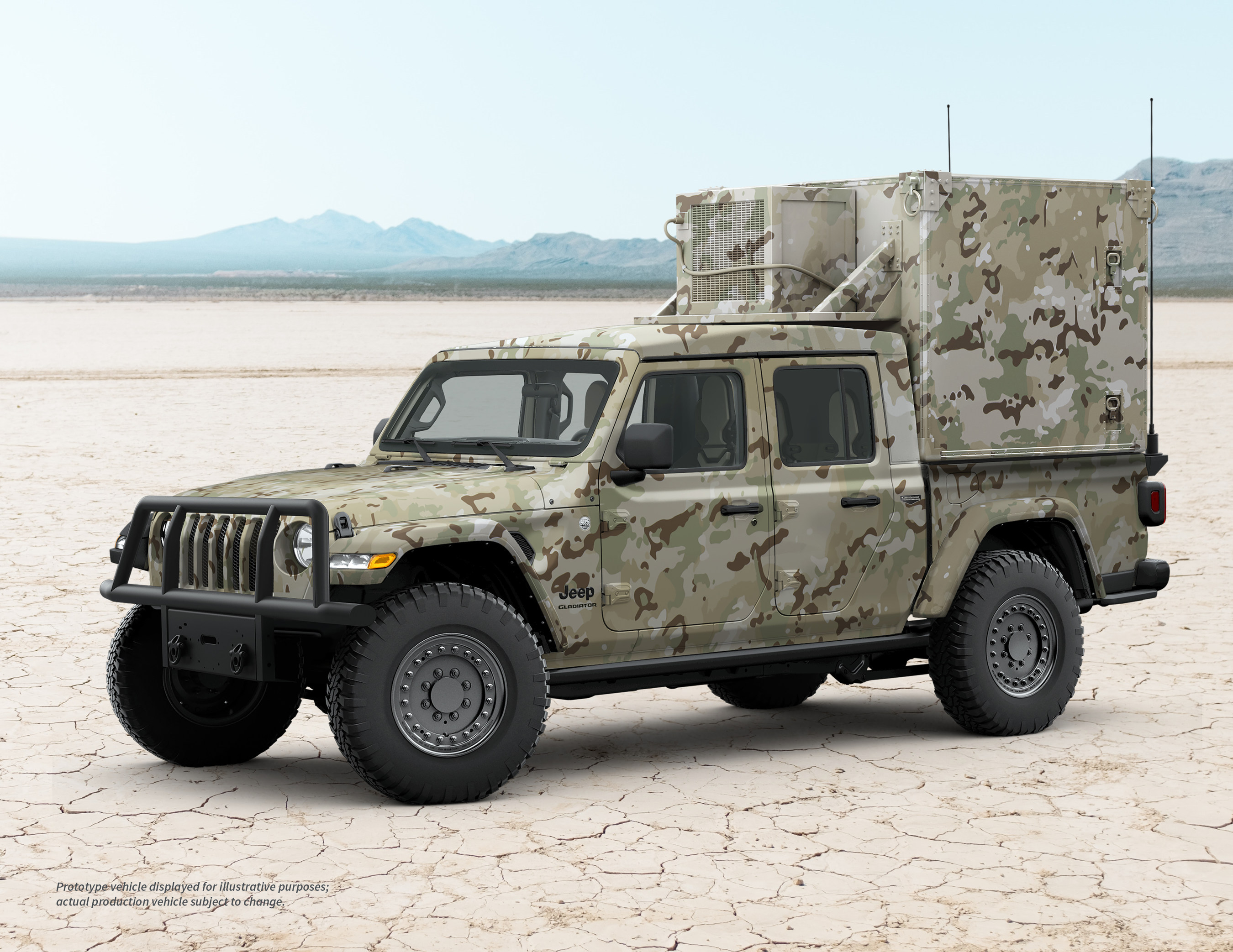 AM General and Jeep partner up for Gladiator XMT light tactical concept ...