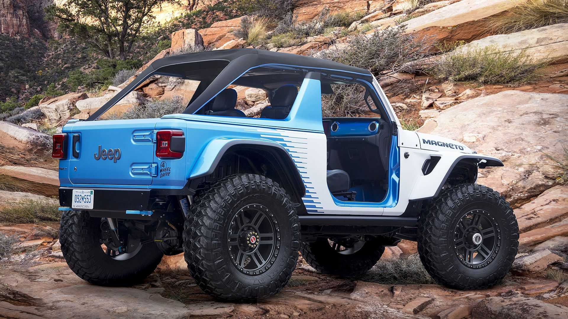Jeep updates Magneto concept for one-pedal off-roading, quicker ...