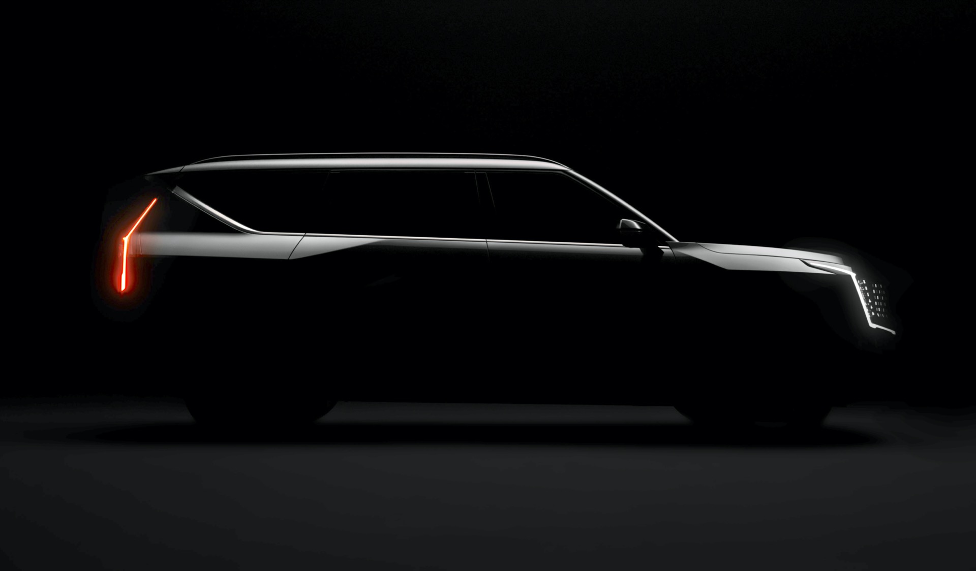 Kia previews design of production EV9 flagship electric SUV