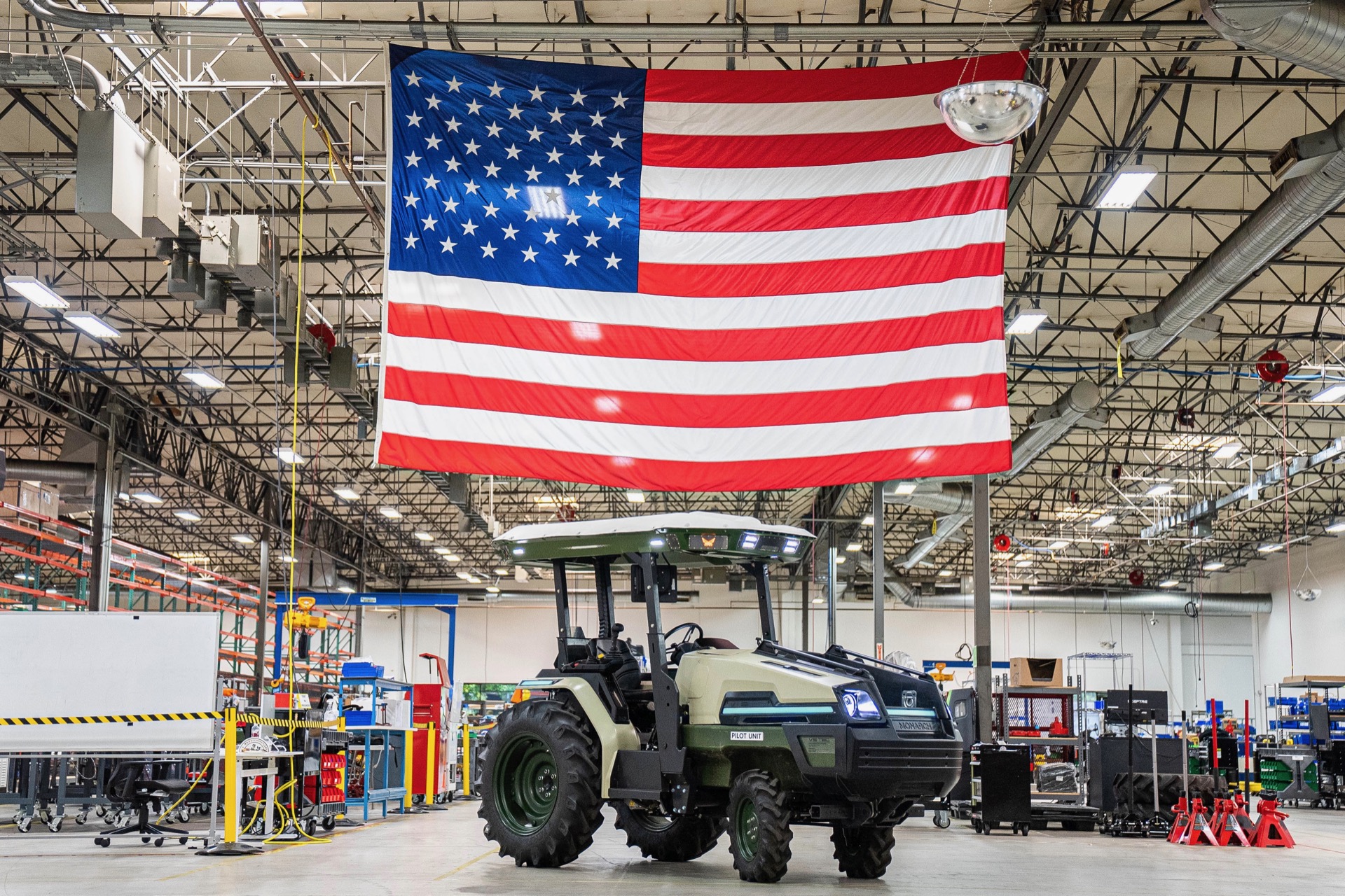 Foxconn to make self-driving electric tractor at same Ohio factory as ...