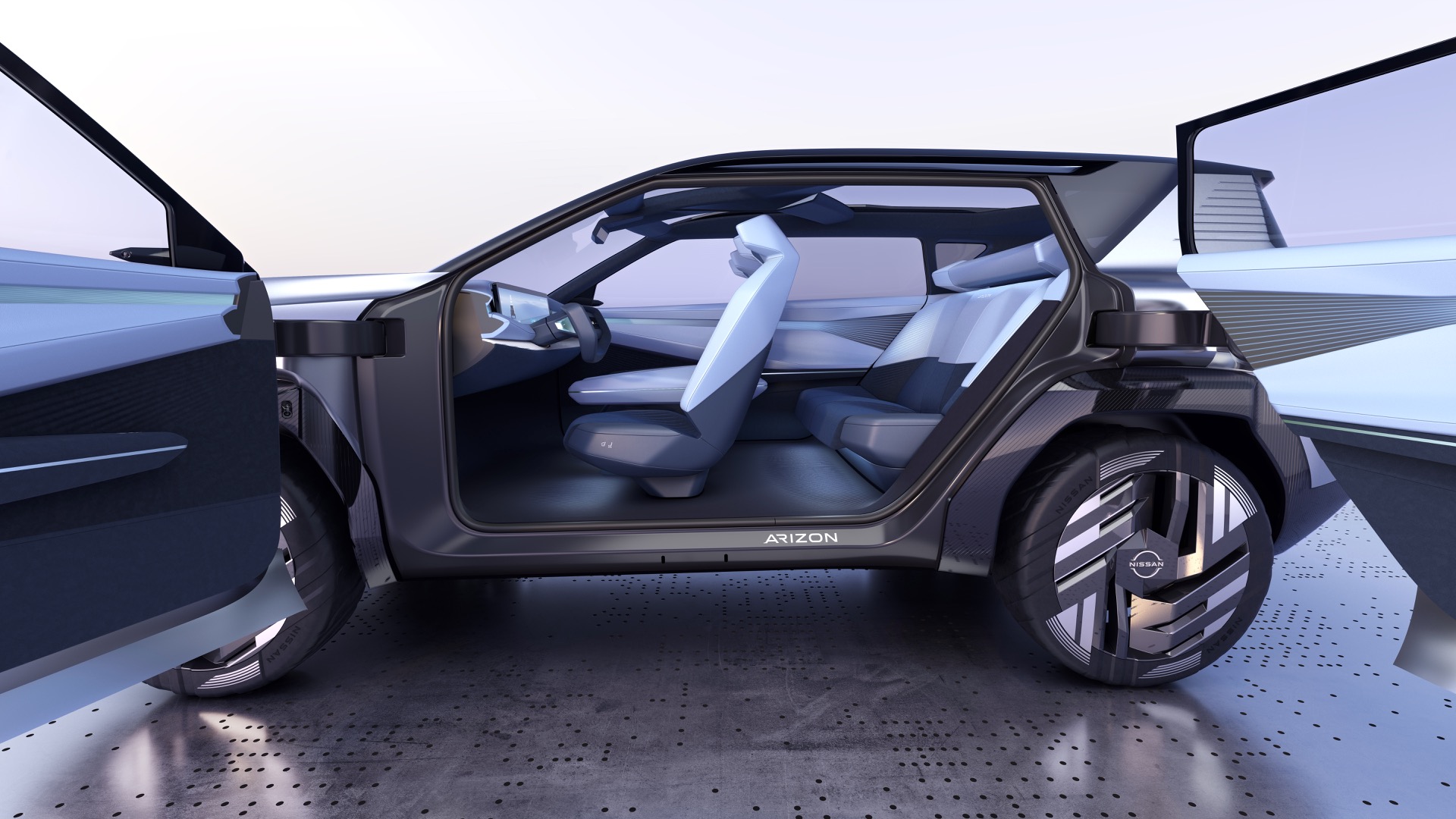 Nissan Arizon is an electric SUV concept conceived for China