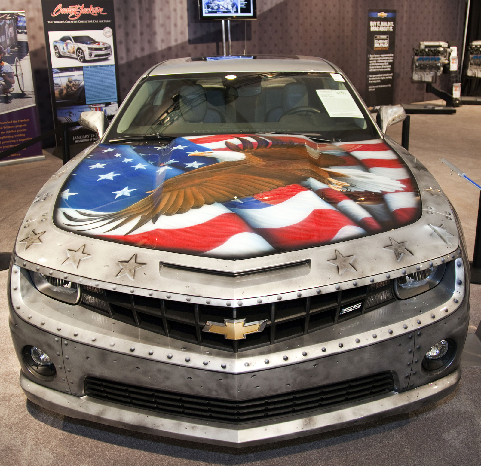 Military Tribute Chevrolet Camaro Fetches $175,000 At Auction