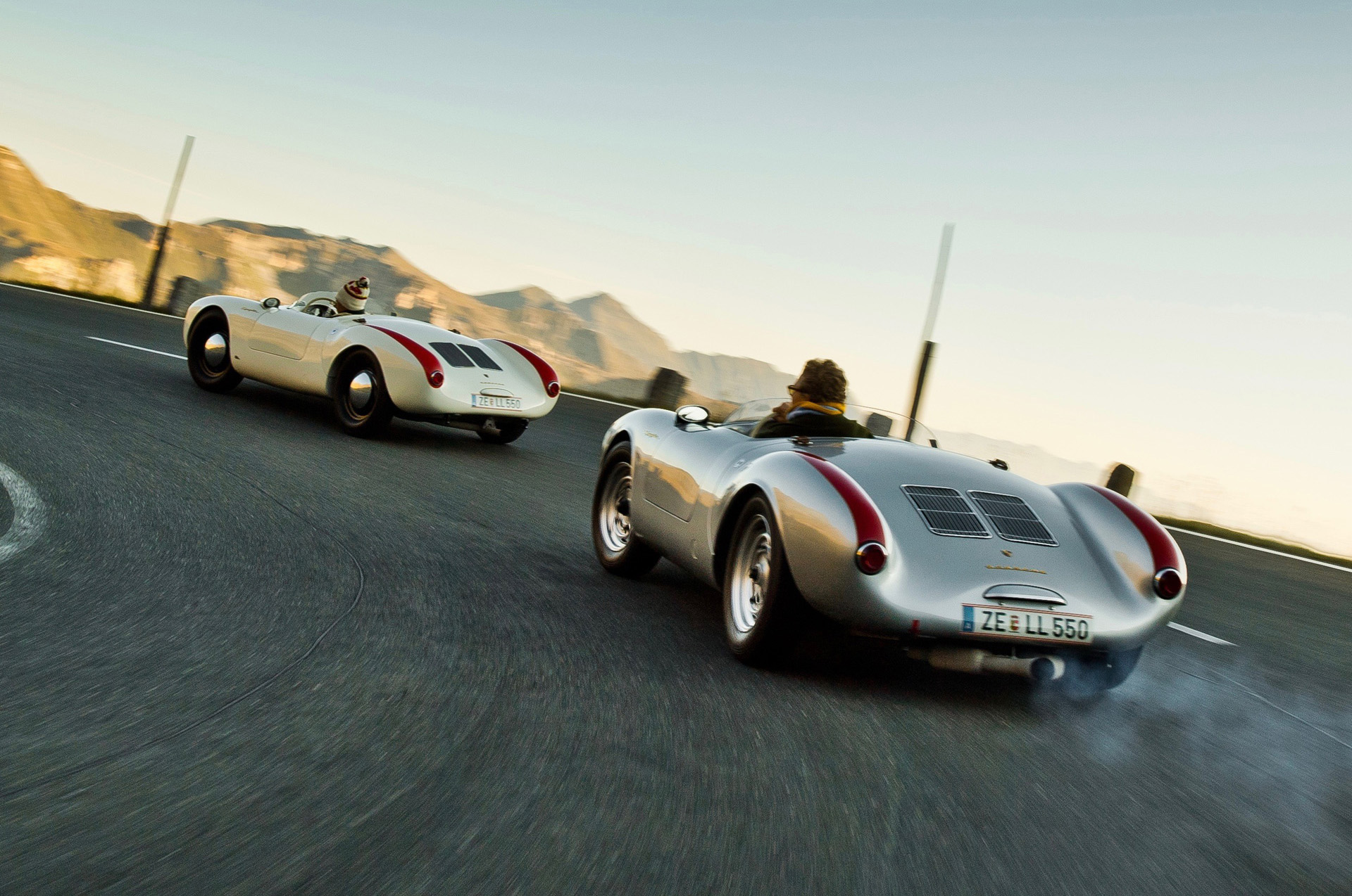 Porsche built a modern 550 Spyder concept, but never showed it to the world