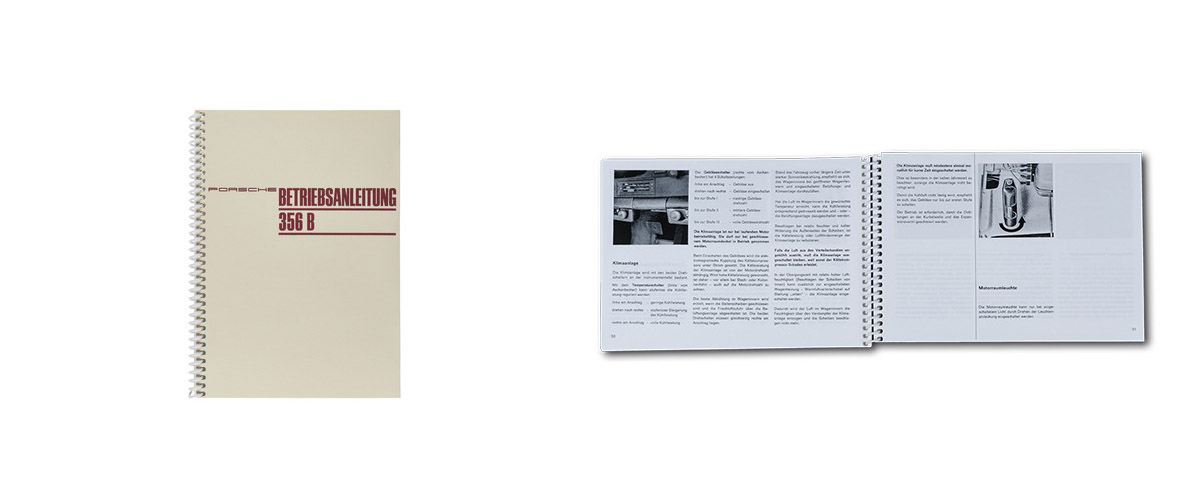 You can now purchase a reprint of your classic Porsche's owner manual