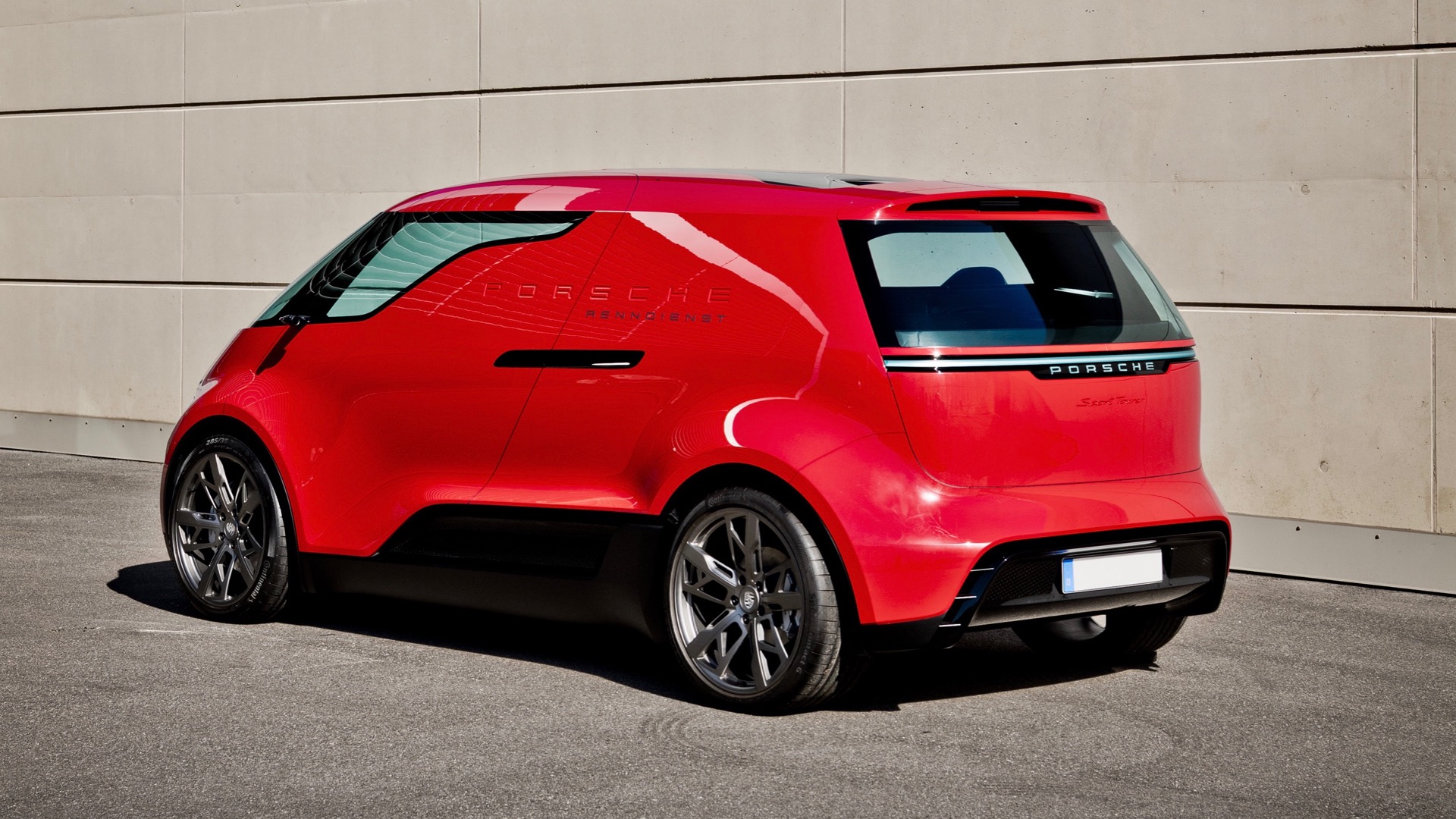 Porsche made a fresh-looking electric van concept in 2018 but hasn't ...