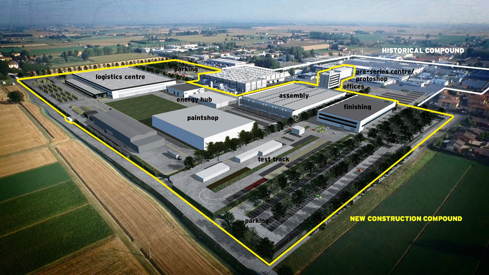 Lamborghini expands plant