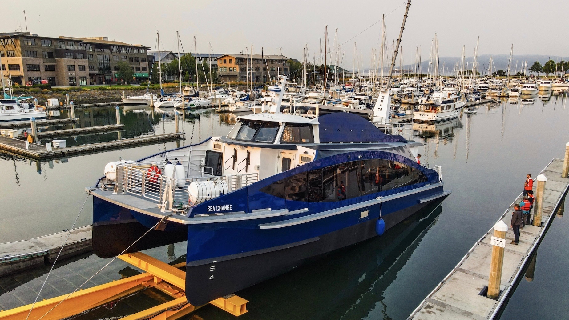 First hydrogen fuel-cell vessel: San Francisco ferry ready to go