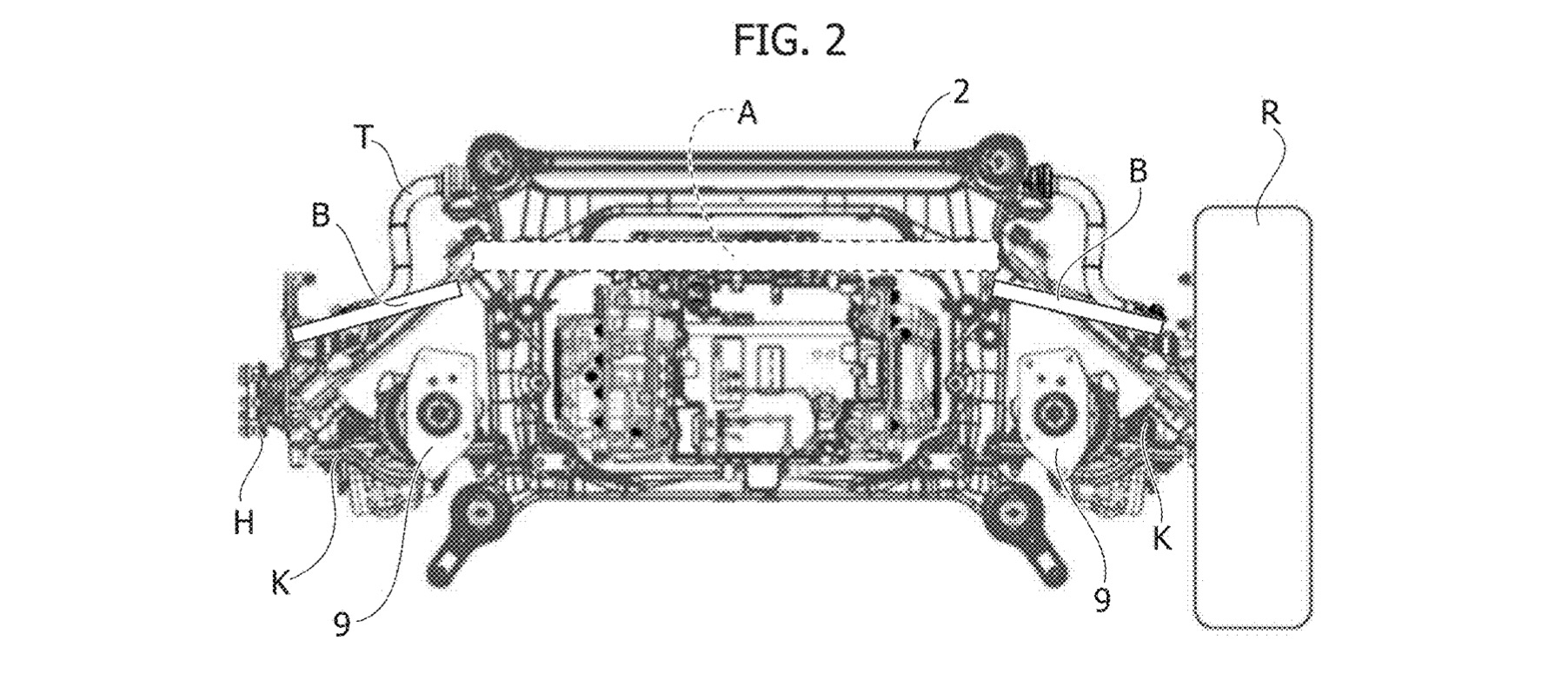 Stellantis patents rear-wheel-steering system