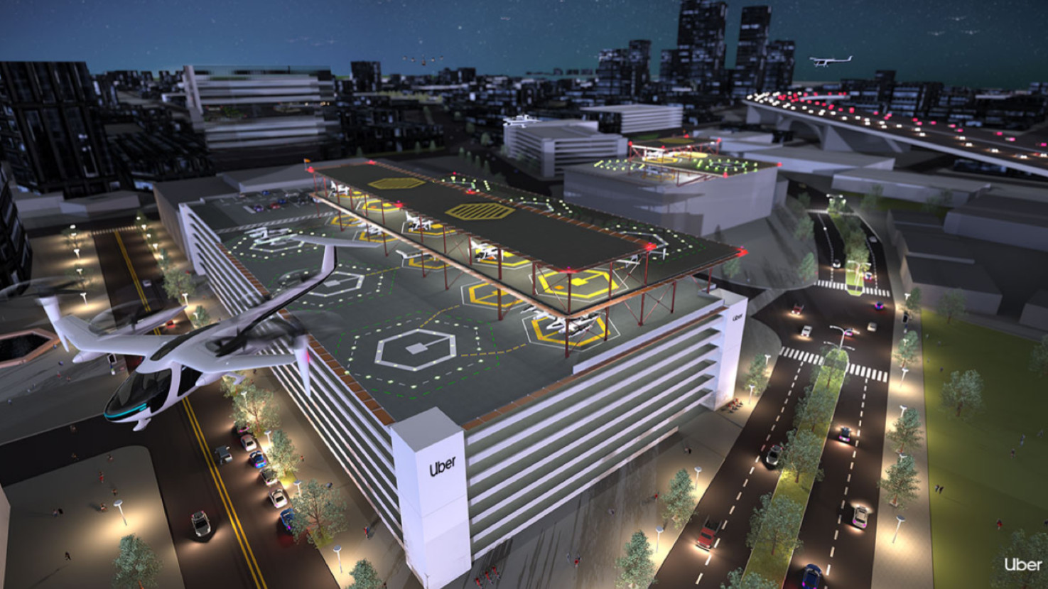 Electrified Bell Nexus concept shows how Uber Air could take off