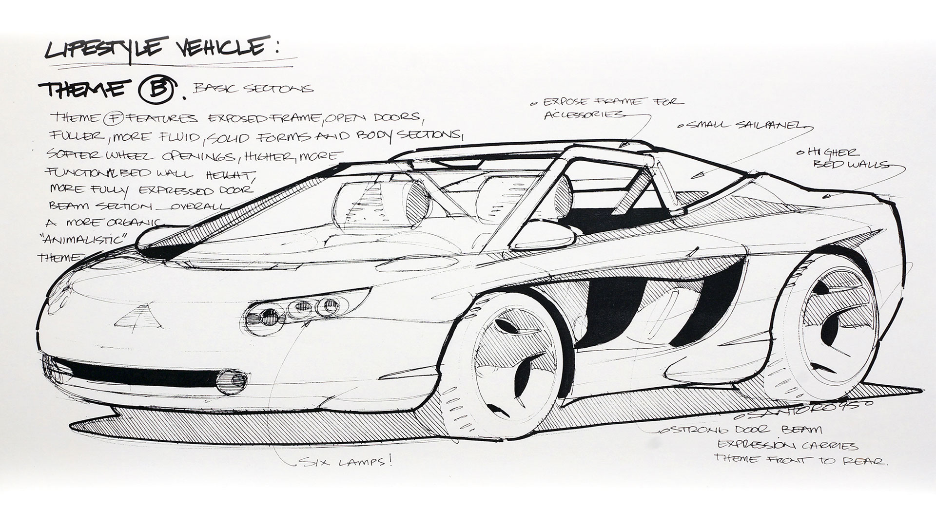 See the supercars that never made it out of Vector’s design studio