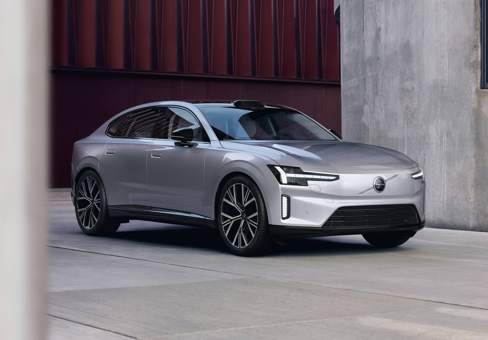 Volvo offers a look at the EX60 Electric Crossover, which is due in ...