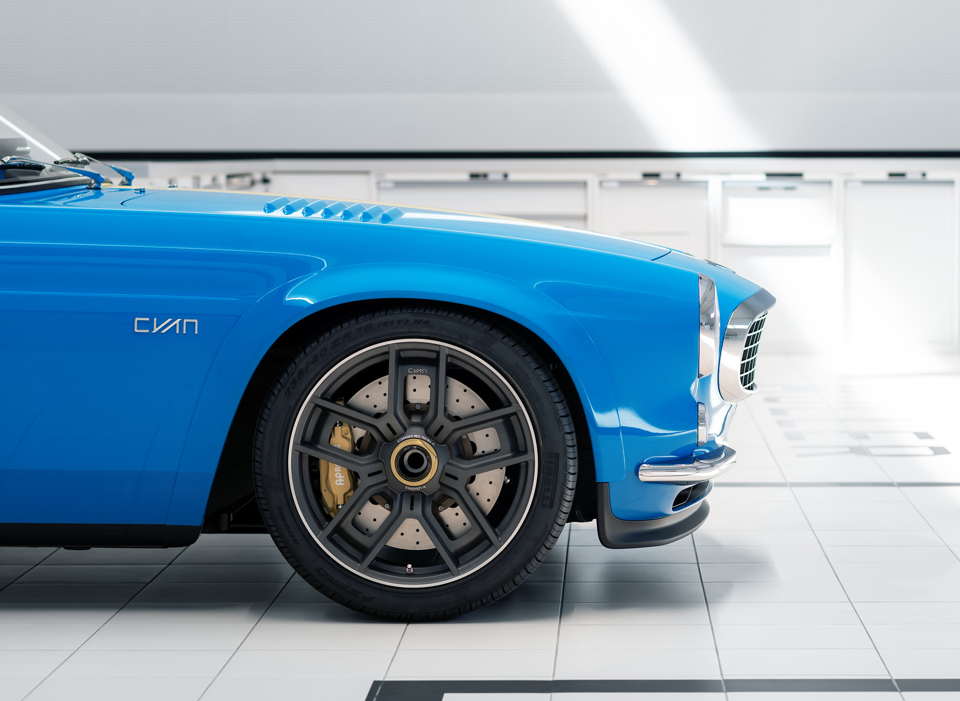 Cyan Racing builds a Volvo P1800 restomod