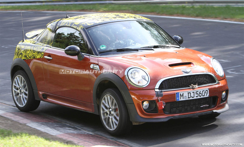 2012 MINI Coupe John Cooper Works Spy Shots