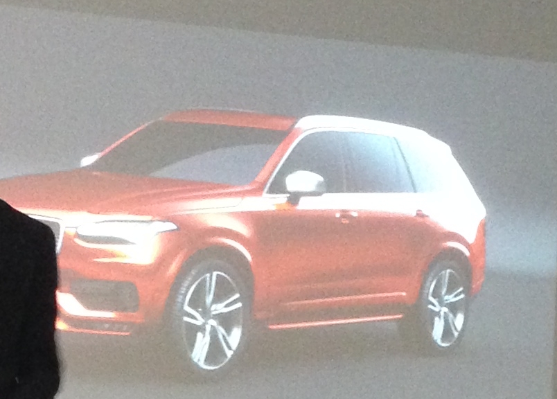 2016 Volvo XC90 R-Design Shown During Presentation