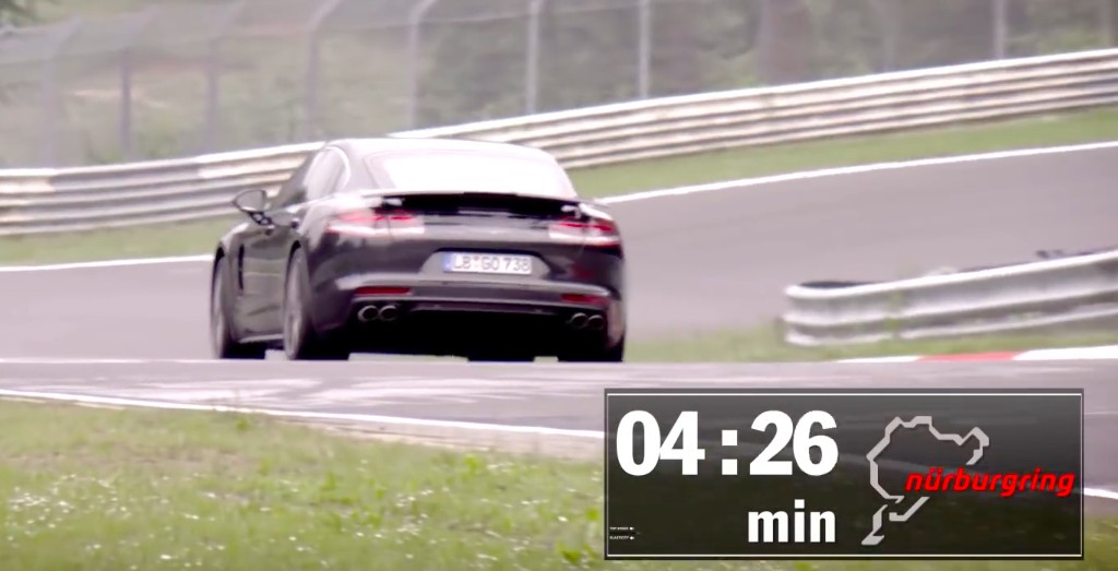Porsche breaks 'Ring record with new Panamera