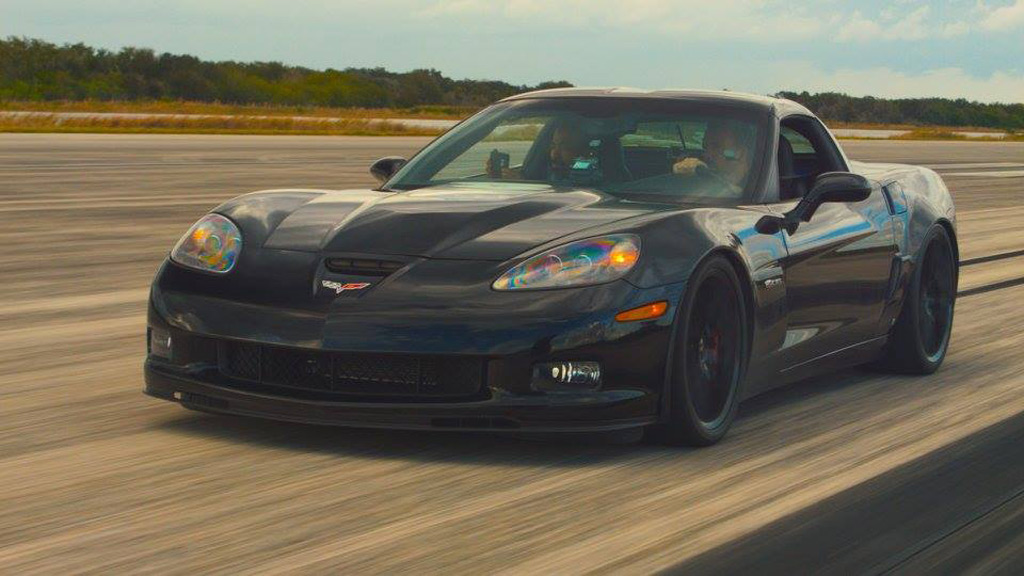 Electric Corvette sets new land speed record