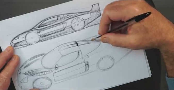 How the Maserati MC12 was designed