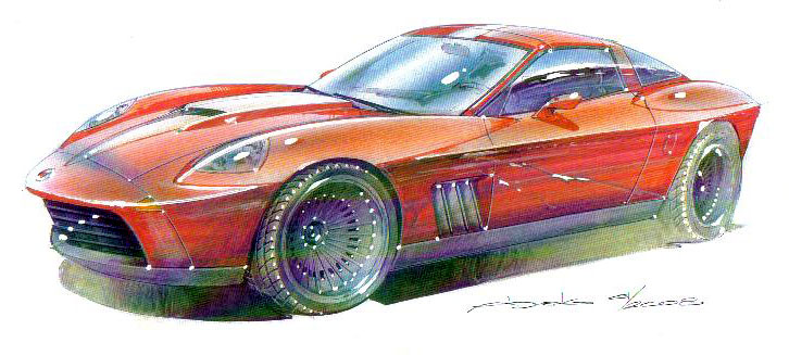 N2A Motors working on modern Stingray coachbuilt car