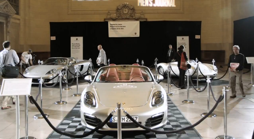 Porsche Invades New York's Grand Central Station: Video