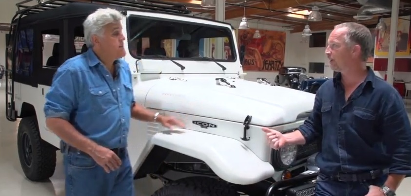 Icon FJ-44 hits up Jay Leno's Garage