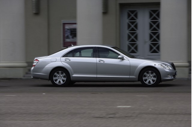 Mercedes Benz S600 Guard hits the roads